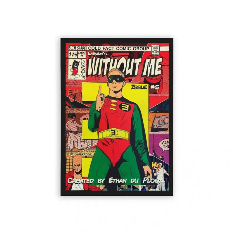 Eminem 'Without Me' Framed Poster|Spark Store Egypt