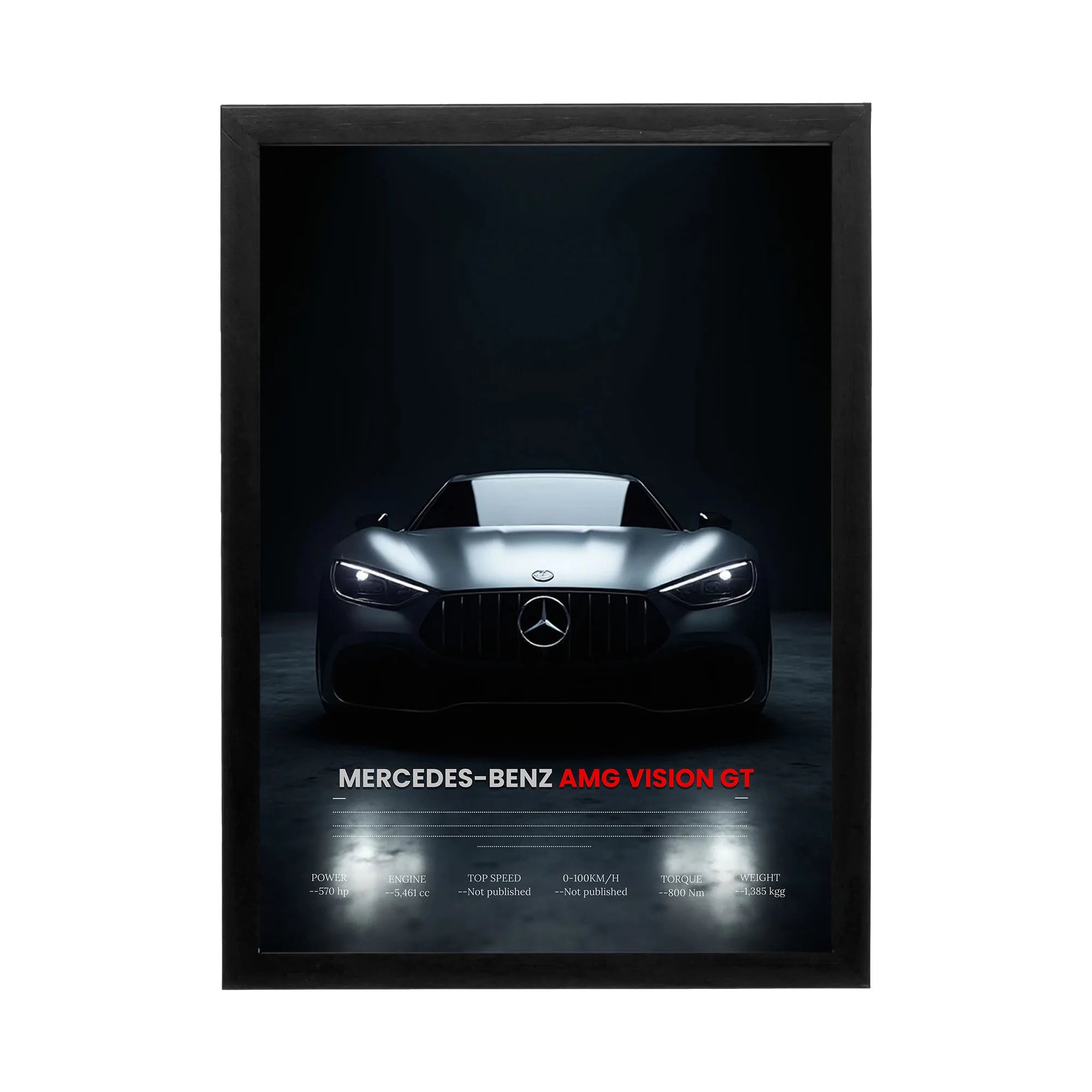 Mercedes-Benz AMG Vision GT 'Future Speed' Frame| Spark Store