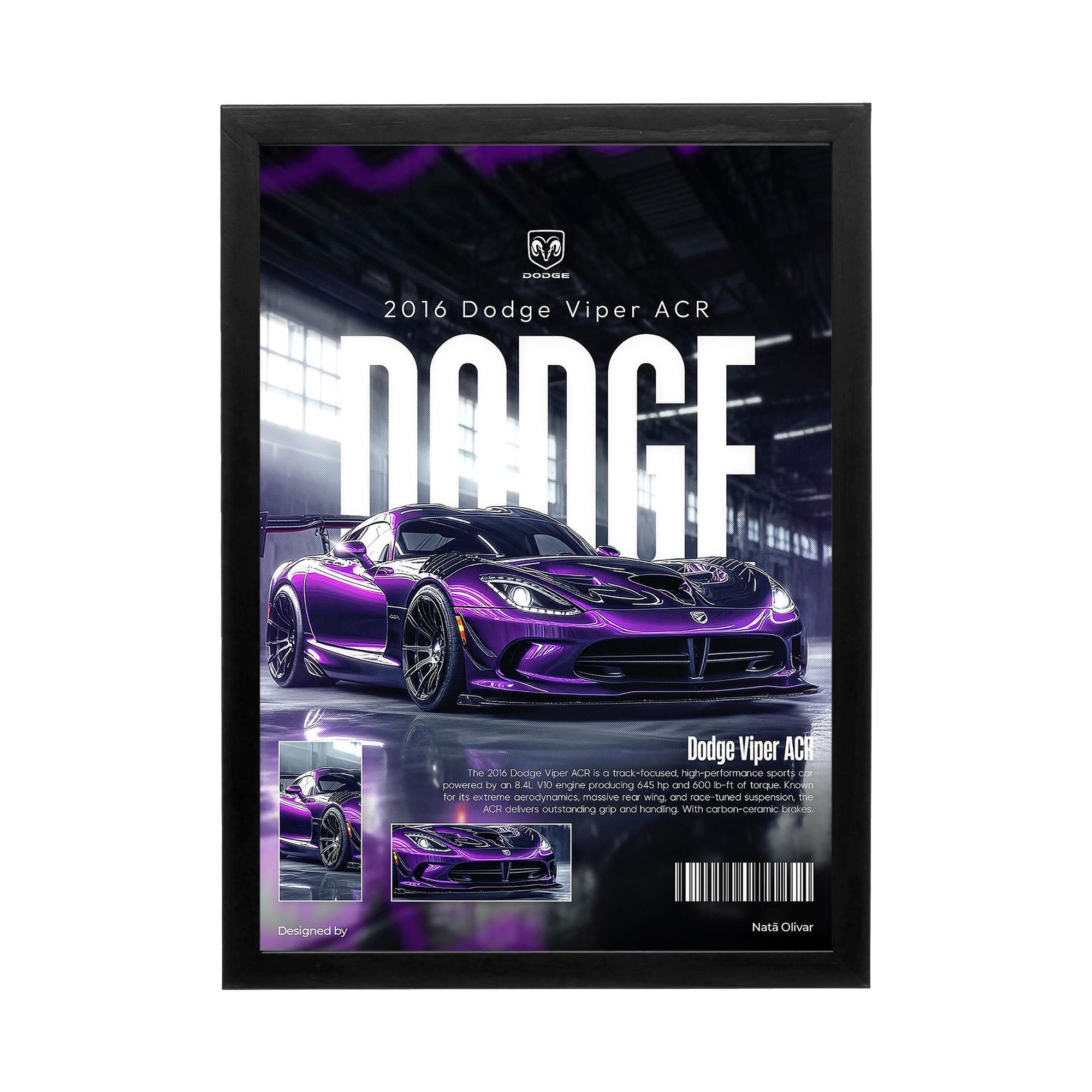 Dodge '2016 Dodge Viper ACR' Frame| Spark Store
