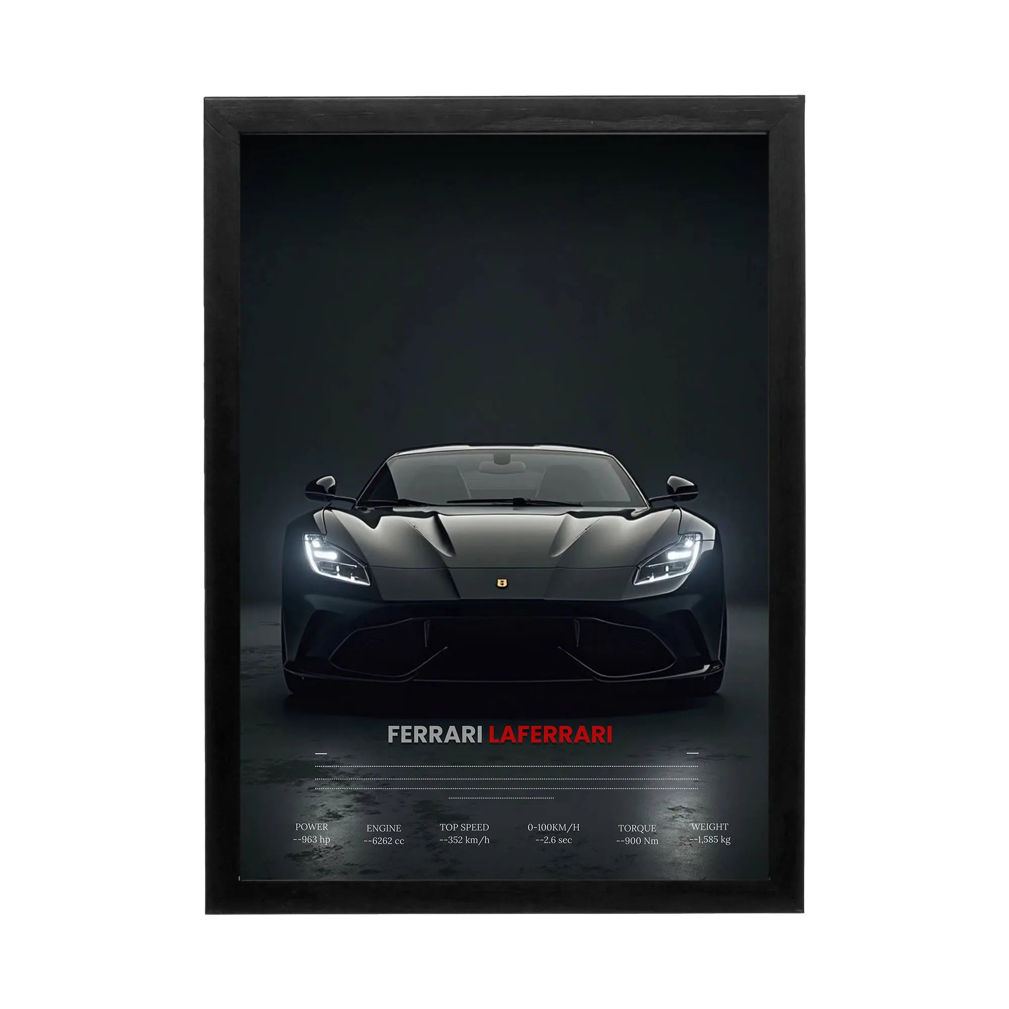 Ferrari LaFerrari 'Ultimate Elegance' Frame| Spark Store