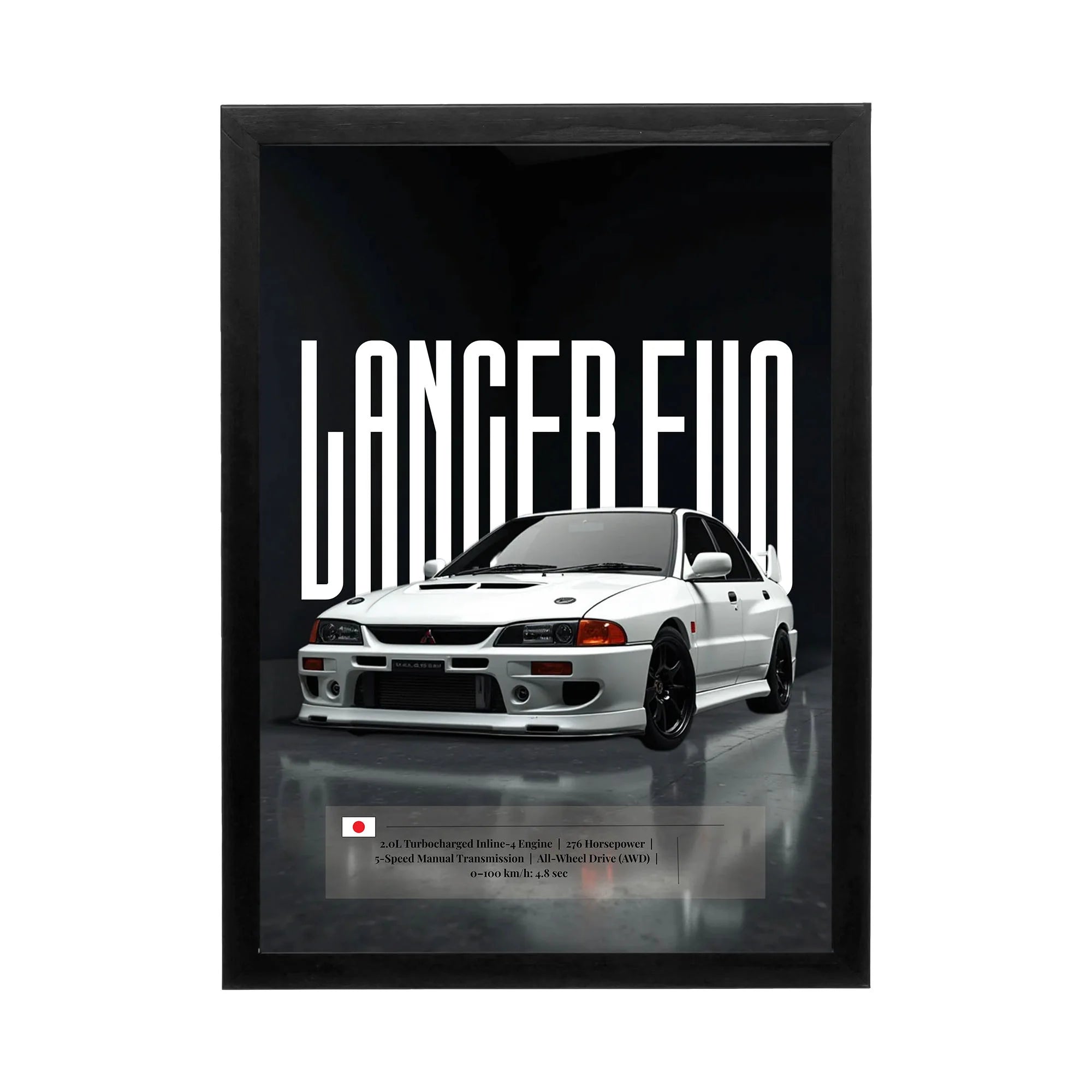 Mitsubishi Lancer EVO 'Legend of Performance' Frame| Spark Store