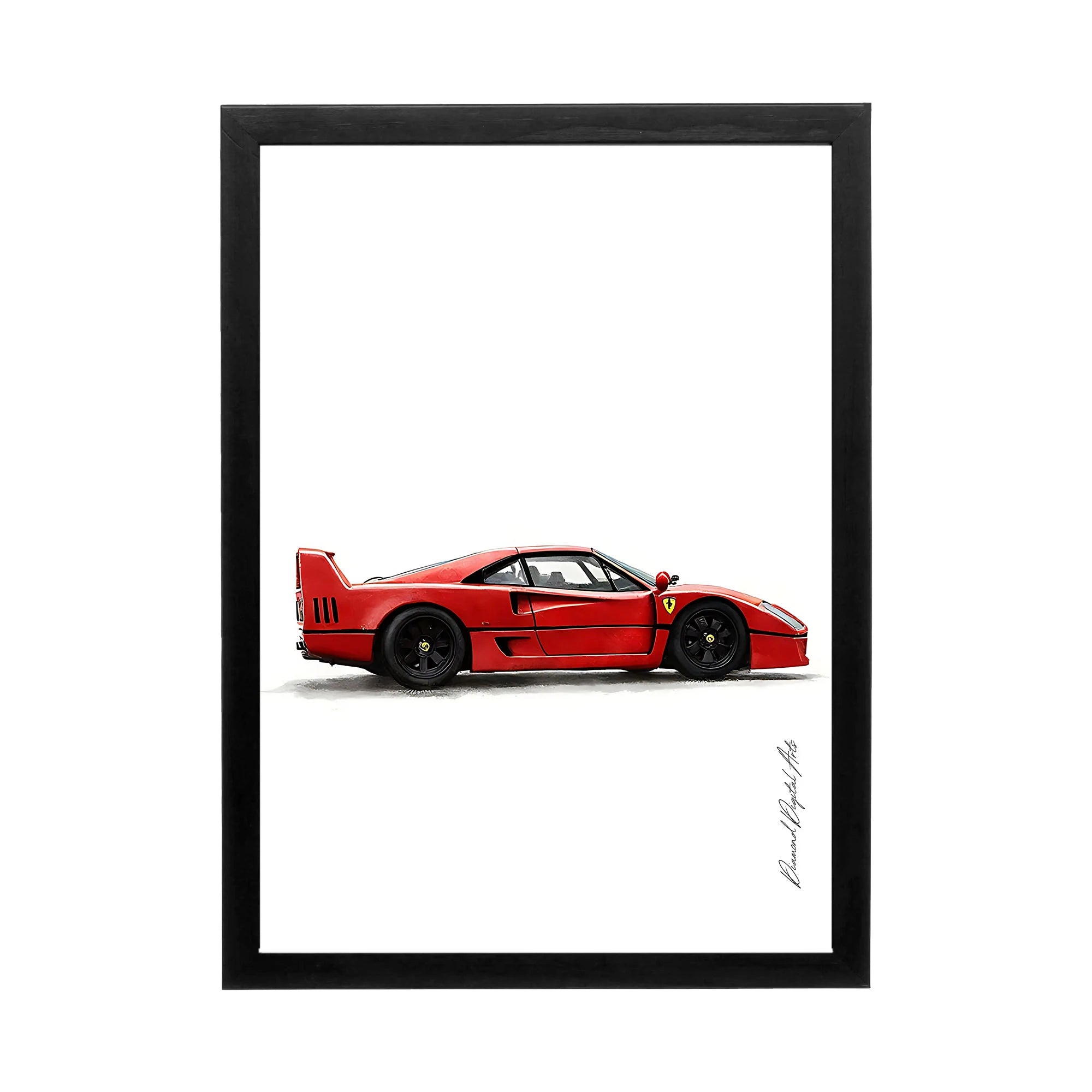 Ferrari F40 'Iconic Legend' Frame| Spark Store