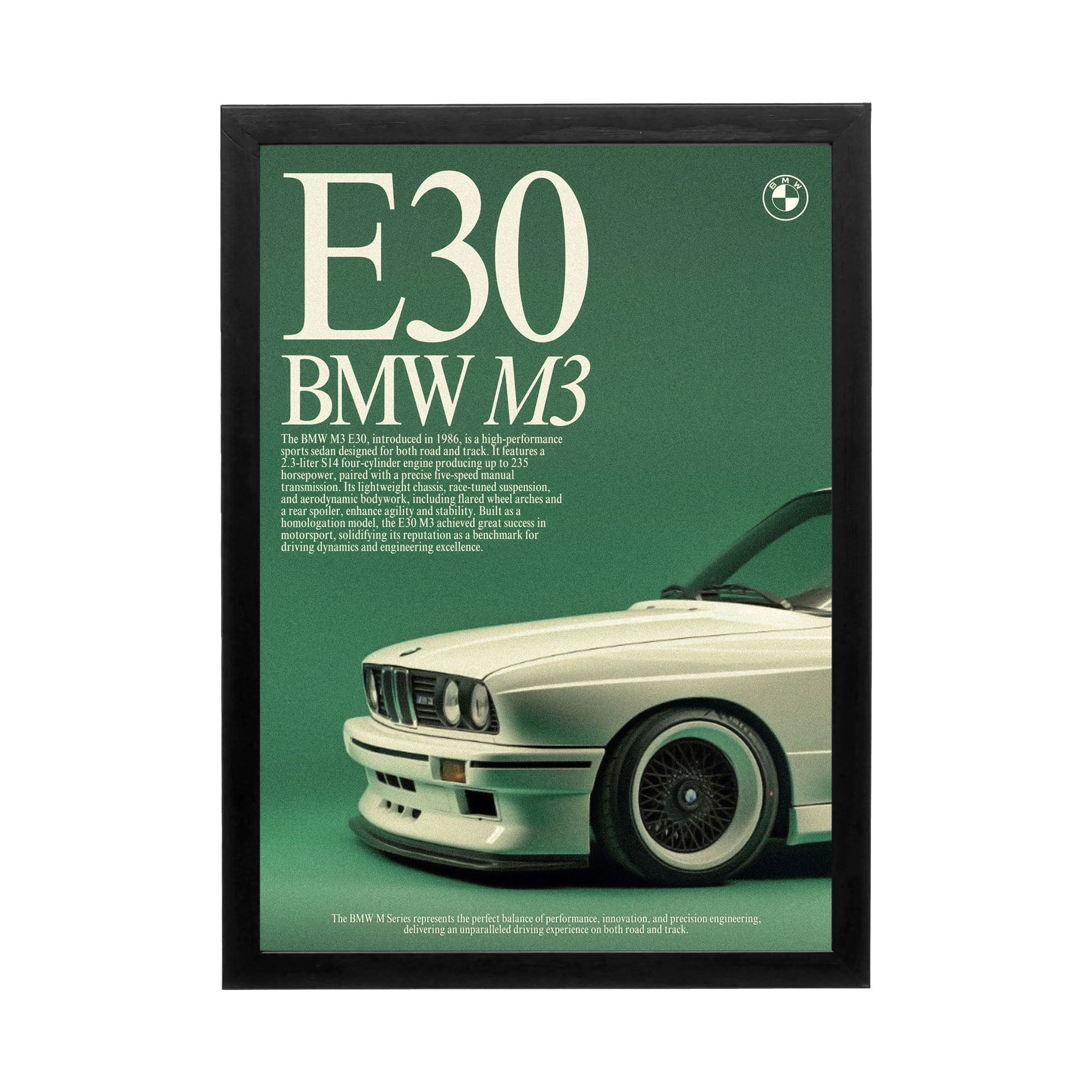 BMW 'E30 M3' Frame| Spark Store