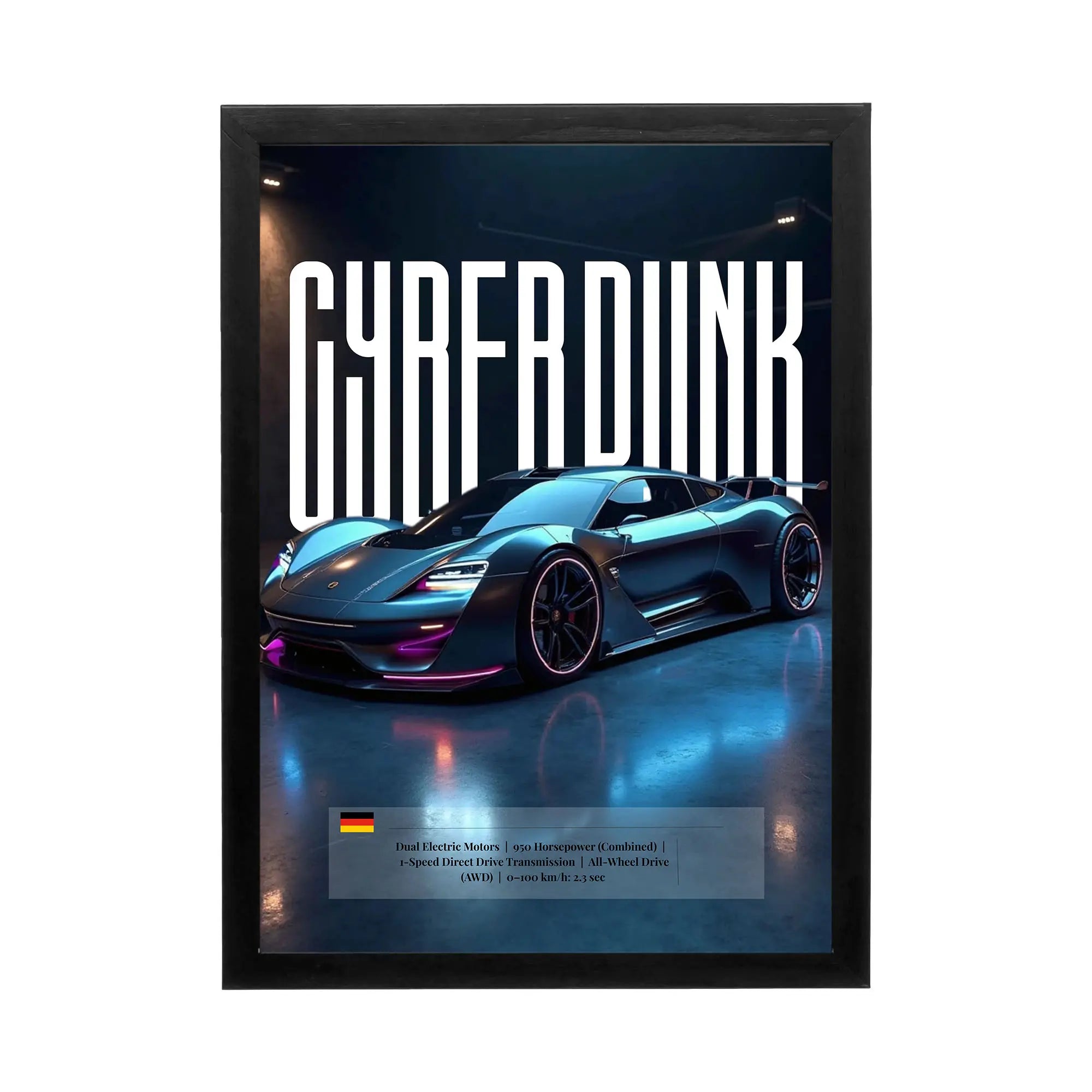 Cyberdunk 'Futuristic Power' Frame| Spark Store