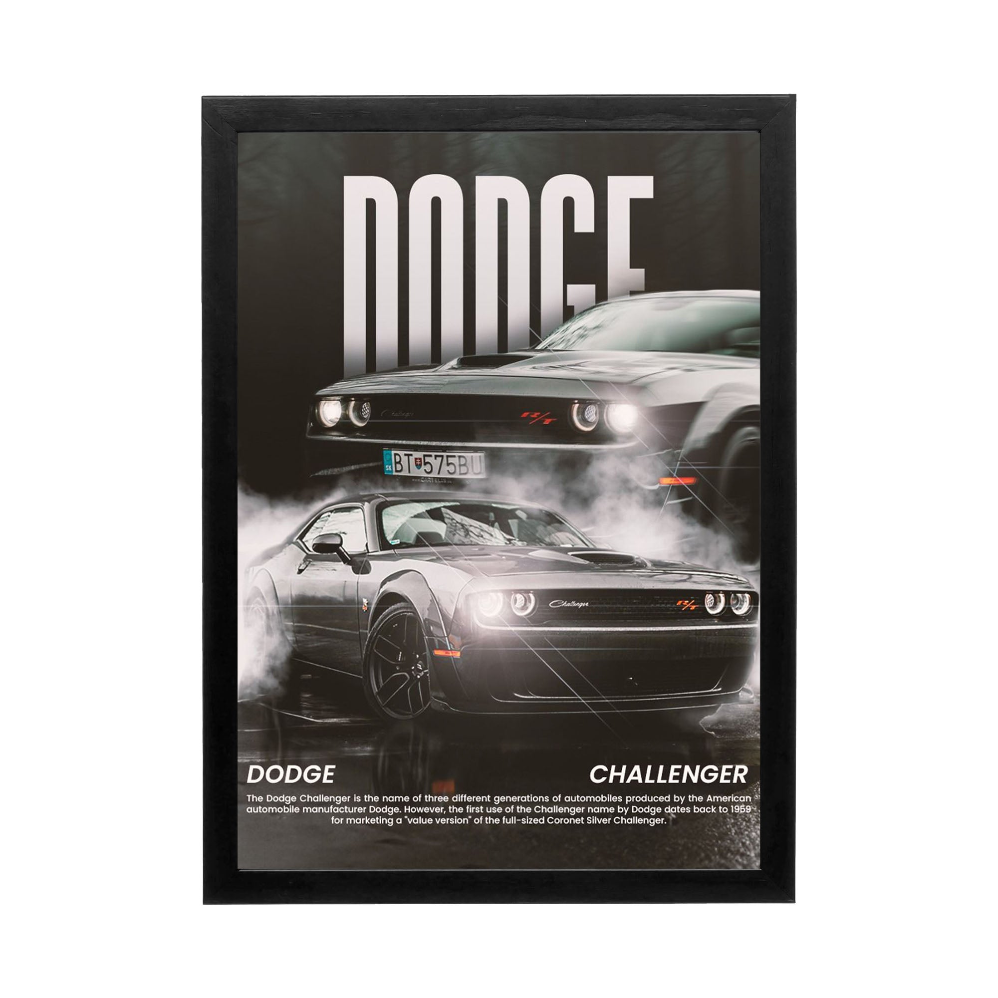 DODGE 'Challenger Classic' Frame| Spark Store