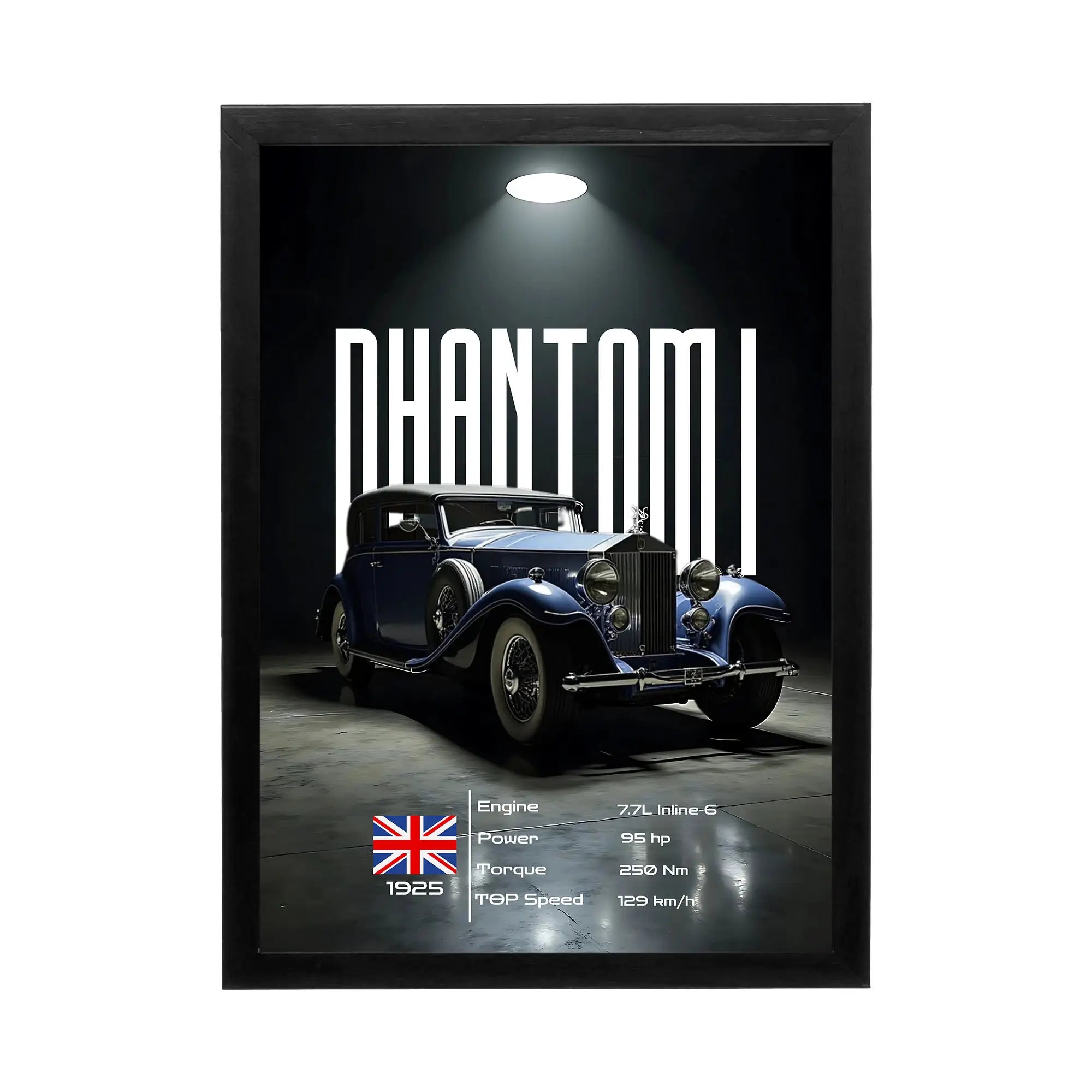 Rolls Royce Phantom I 'Timeless Elegance' Frame| Spark Store