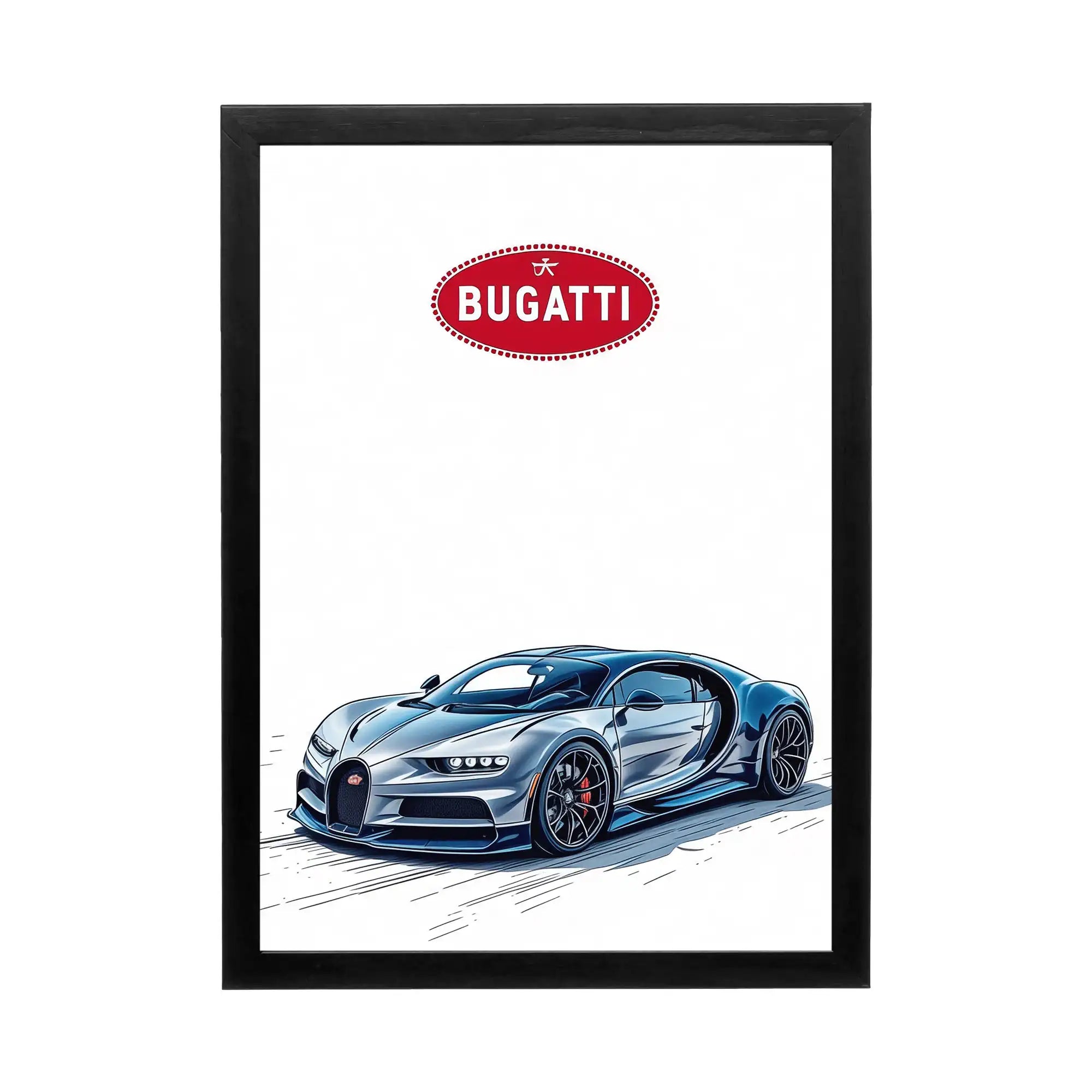 Bugatti Chiron 'Speeding Elegance' Frame| Spark Store