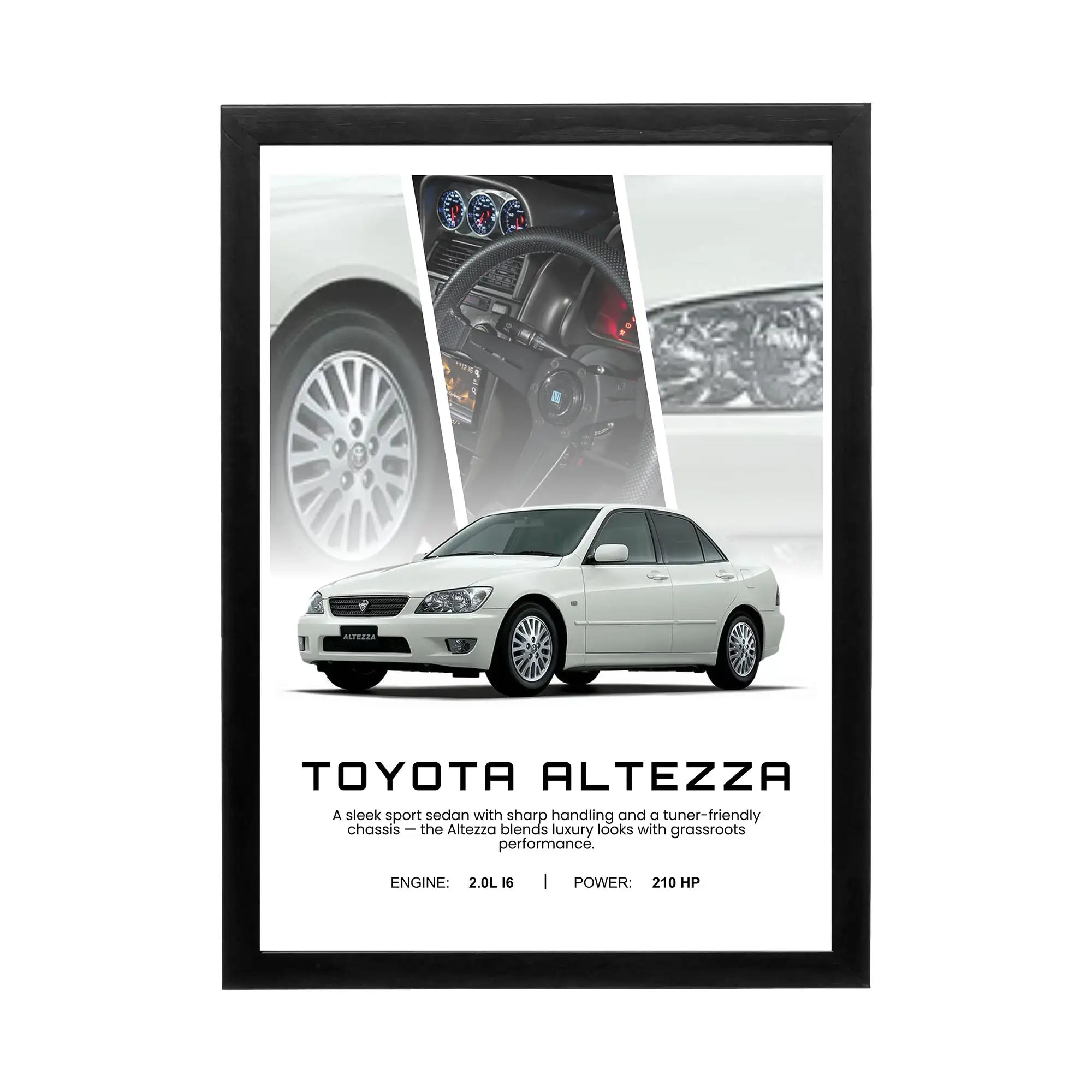 Toyota Altezza 'Luxury Performance' Frame| Spark Store