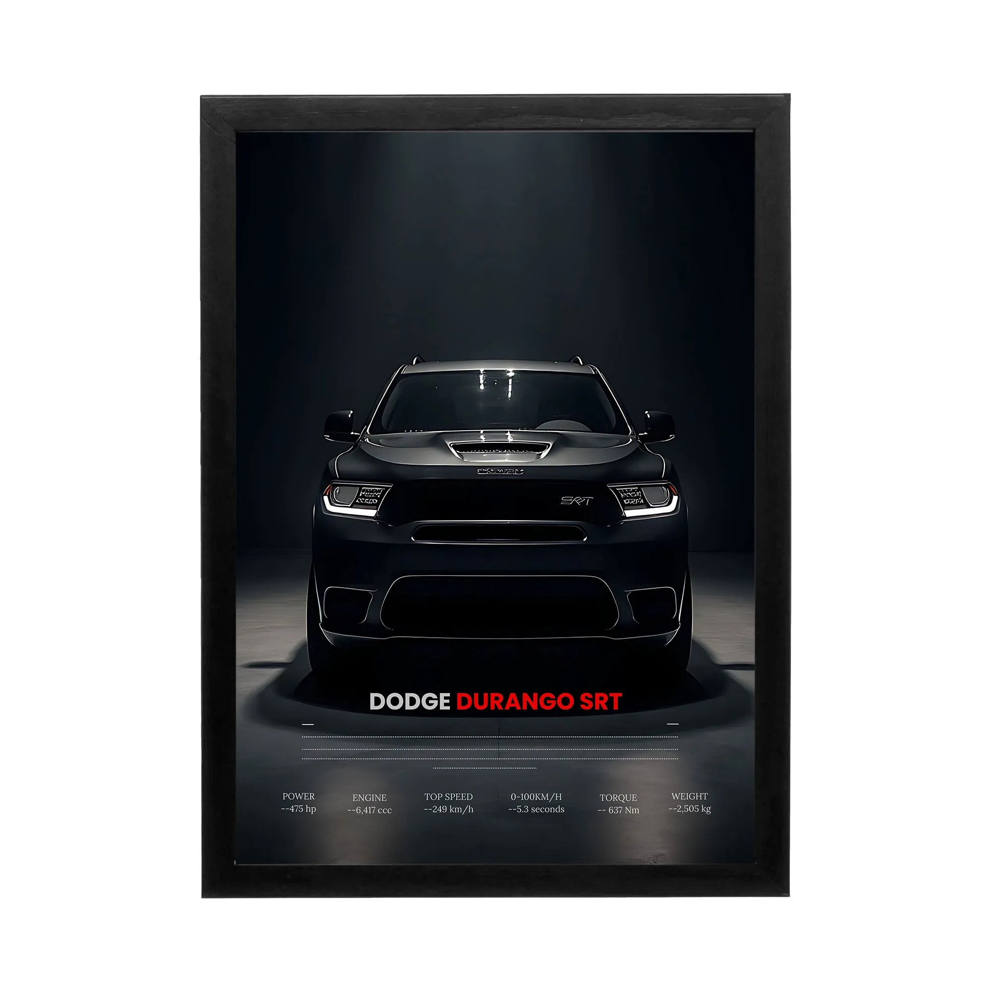 Dodge Durango SRT 'Performance Beast' Frame| Spark Store