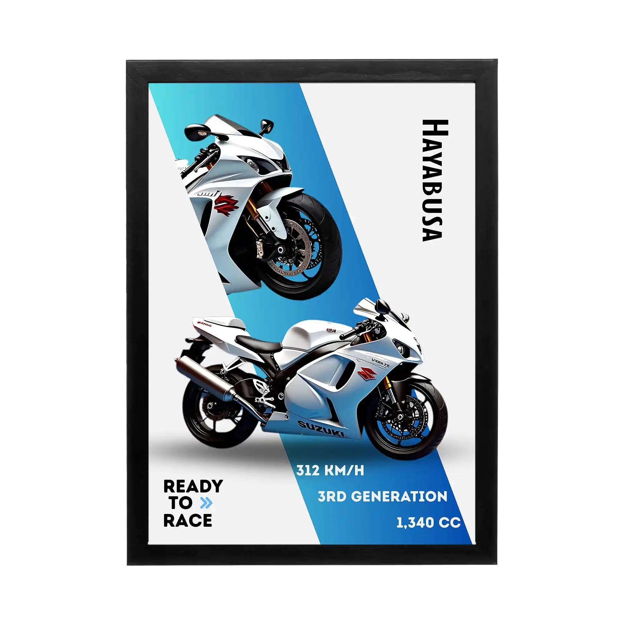 Suzuki Hayabusa 'Ready to Race' Frame| Spark Store