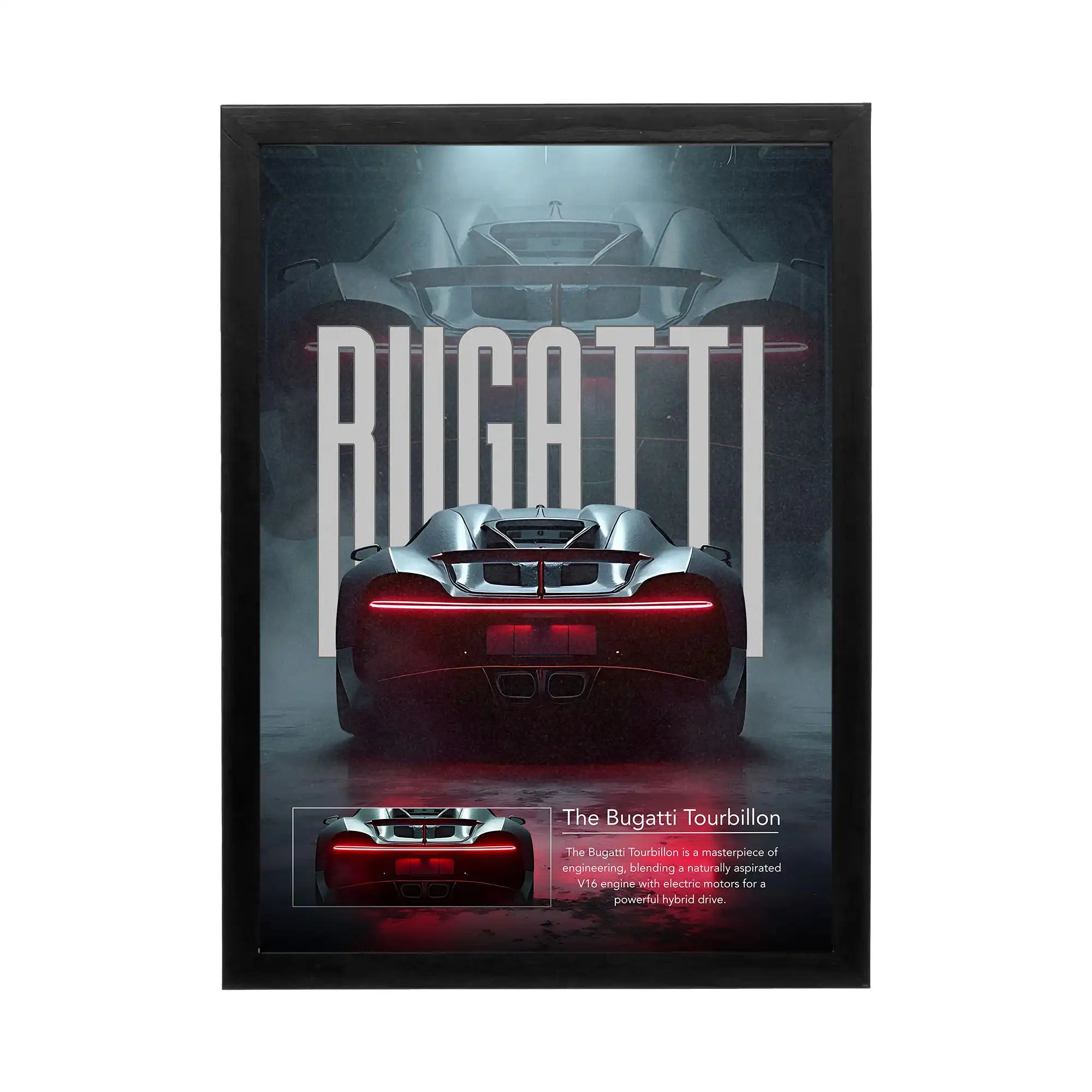 Bugatti Tourbillon 'Masterpiece of Engineering' Frame| Spark Store