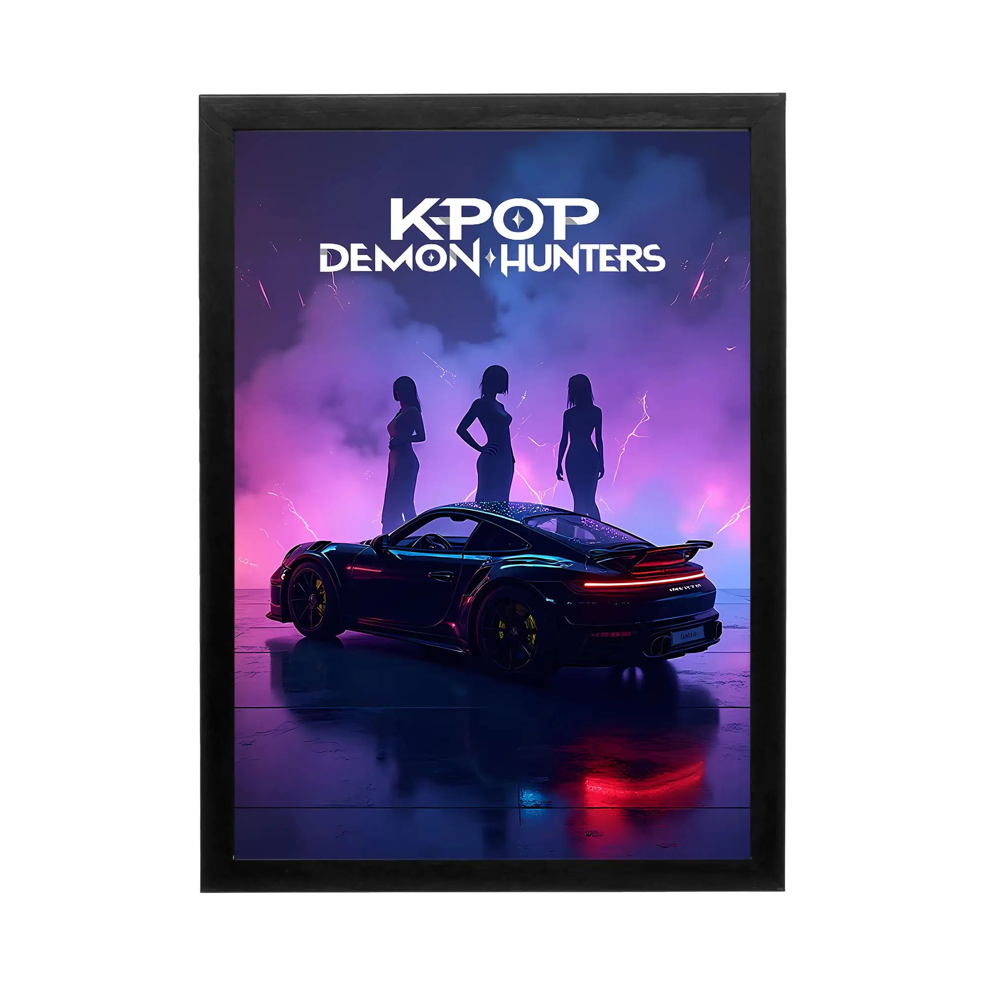 Porsche 911 Turbo 'KPOP DEMON HUNTERS' Frame| Spark Store